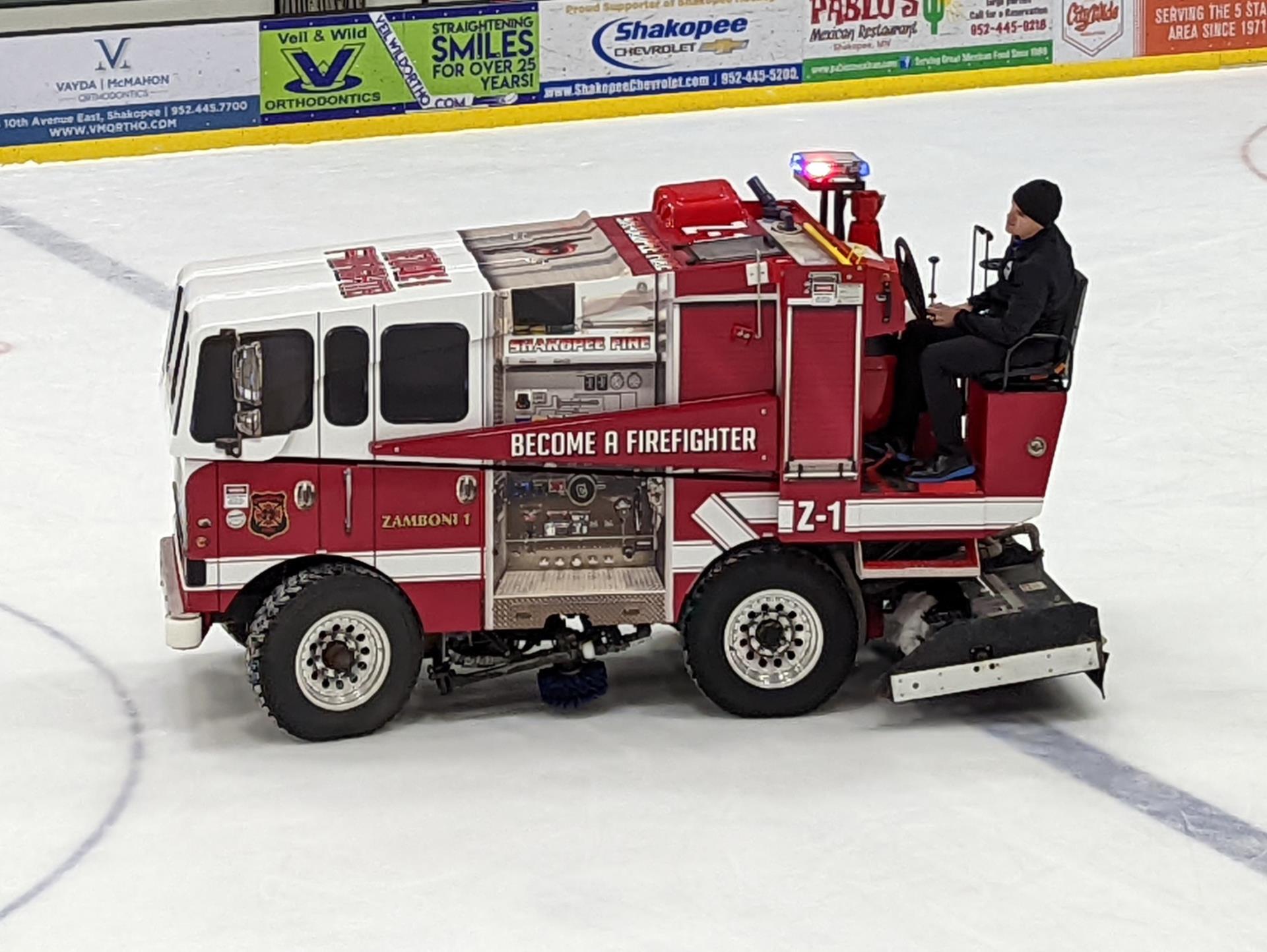Shakopee's Fire Truck Zamboni Recruitment Strategy - League of ...